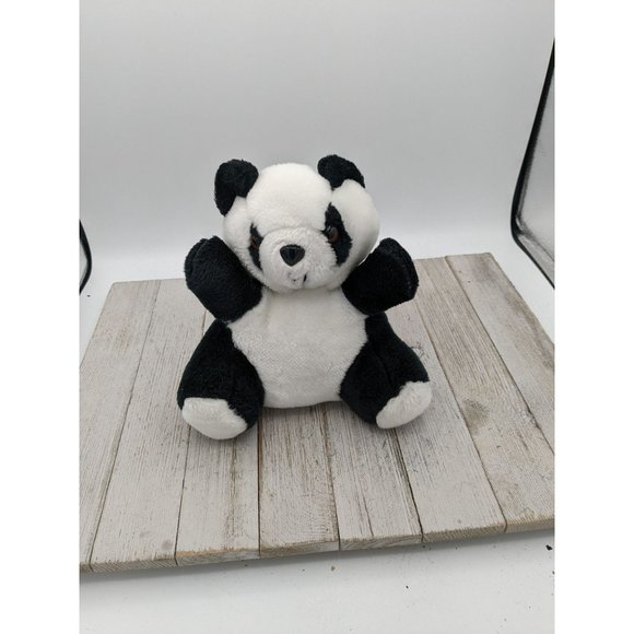 Janbo | Toys | Vintage Janbo Trading Panda Bear Plush Stuffed Animal ...